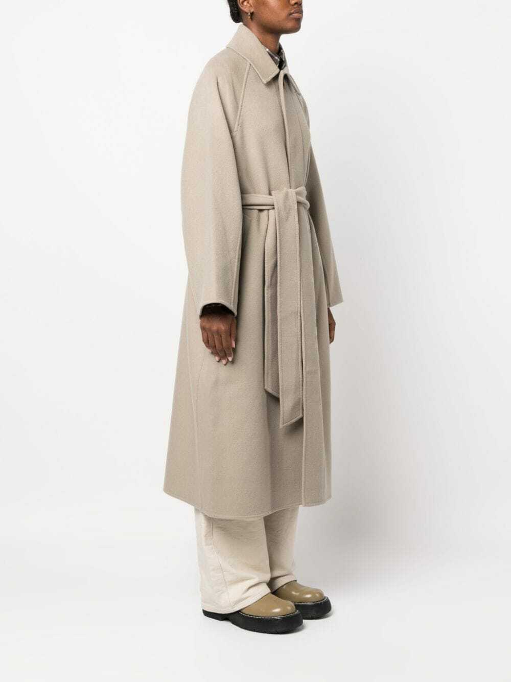 AMI PARIS - Cashmere And Wool Blend Coat AMI