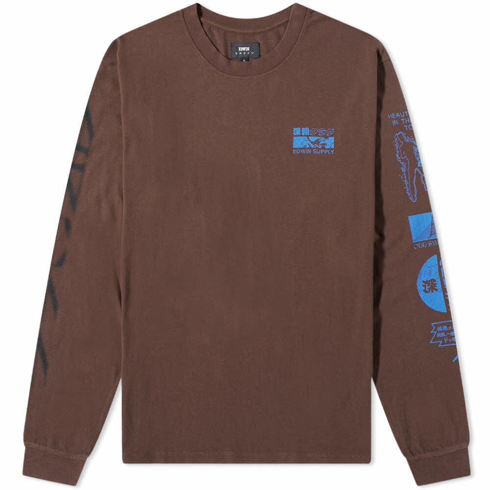 EDWIN Edge Of Abyss Long Sleeve Tee Edwin