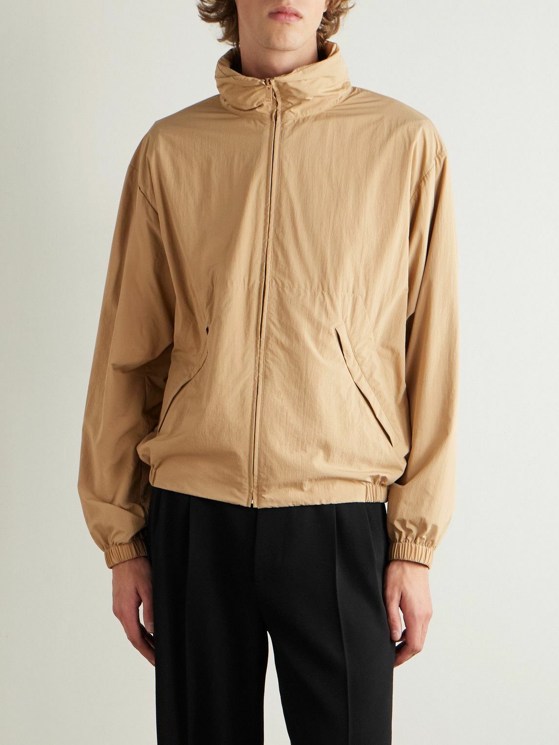 The Row - Rhian Shell Bomber Jacket - Neutrals The Row