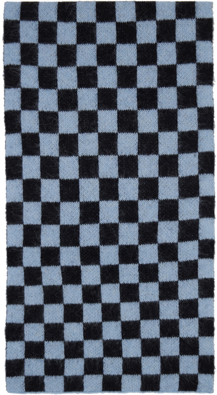 Stine Goya Blue & Black Orphea Scarf Stine Goya