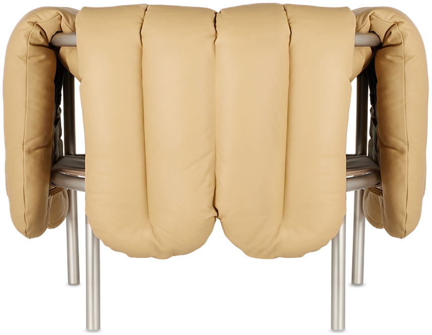 HEM Beige Puffy Lounge Chair HEM
