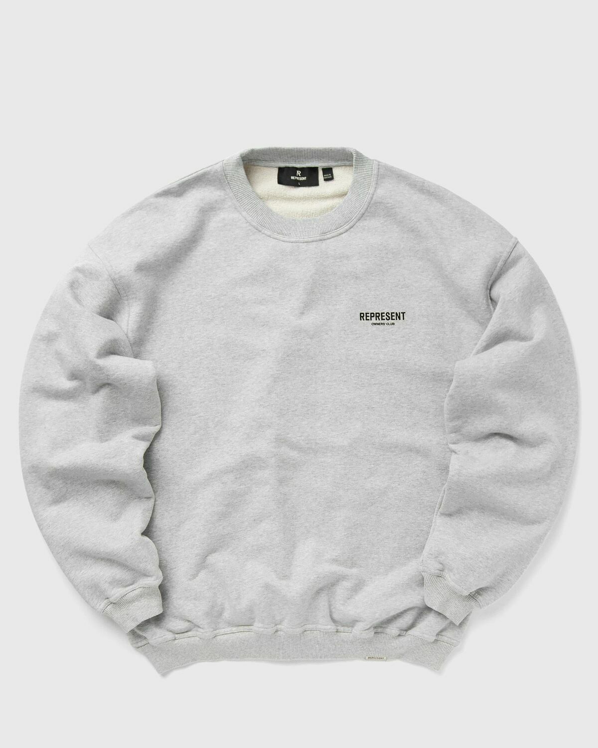 Represent Represent Owners Club Sweater Grey - Mens - Sweatshirts Represent