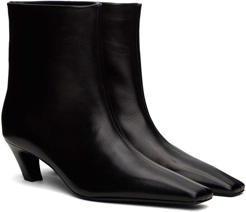 KHAITE Black 'The Arizona' Boots Khaite