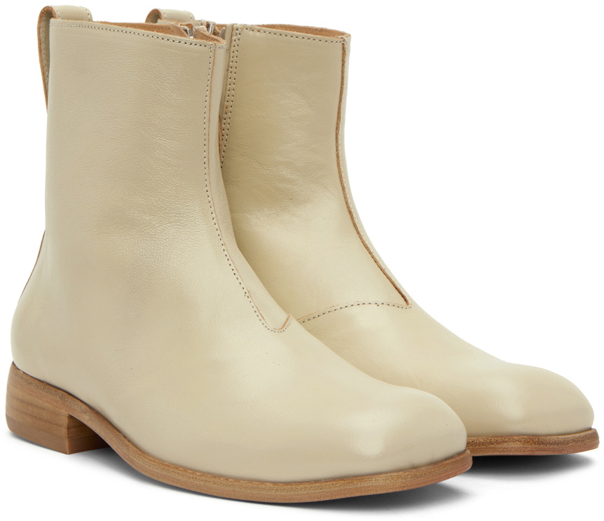 Our Legacy Beige Michaelis Boots Our Legacy