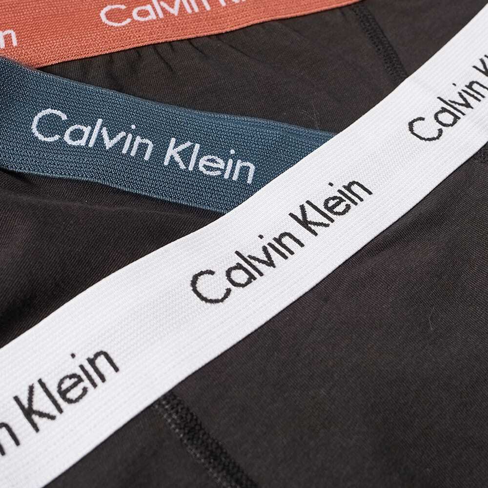 Calvin Klein Men's CK Underwear Trunk - 3 Pack in Bright White/Blue ...