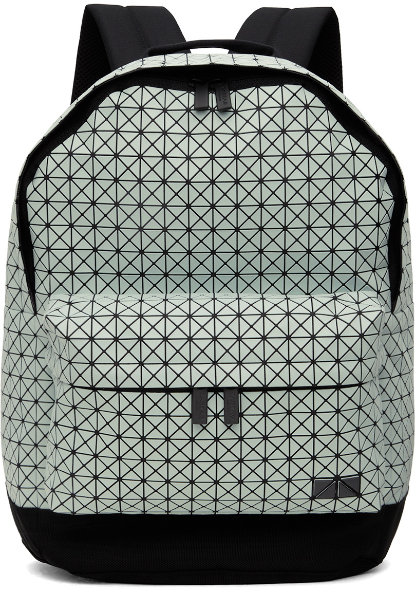 BAO BAO ISSEY MIYAKE Gray Daypack Backpack Bao Bao Issey Miyake