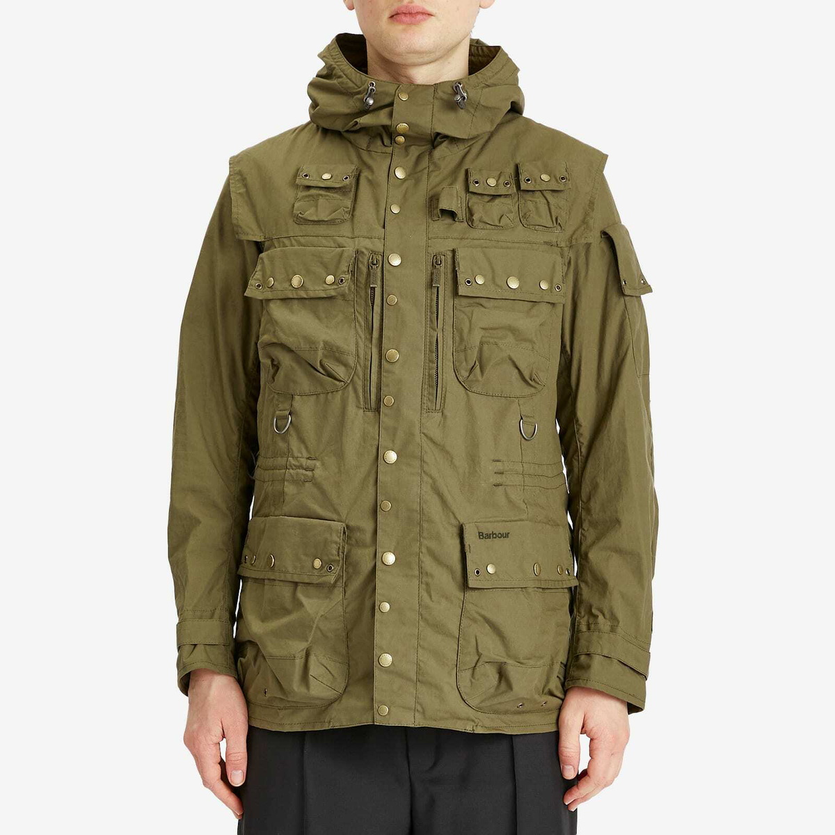 Barbour Men's x To Ki To Inaka Casual Jacket in Dusky Green Barbour