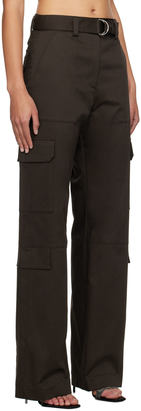 MSGM Brown Tailored Trousers MSGM