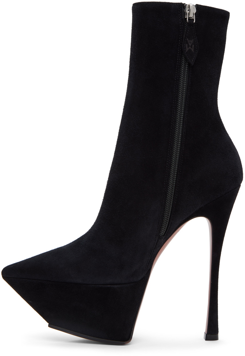 Amina Muaddi Black Yigit Boots Amina Muaddi