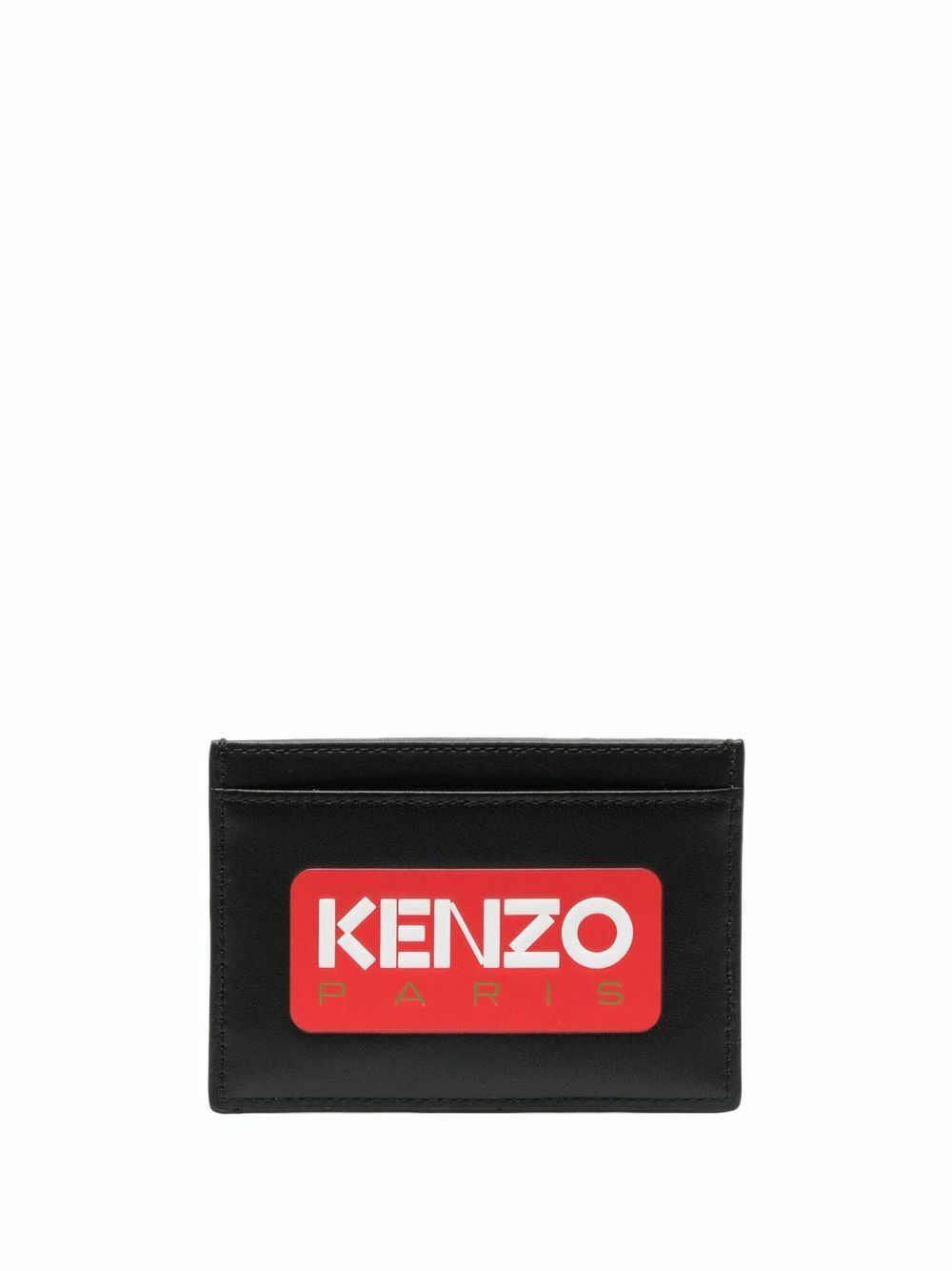 KENZO - Logo Leather Credit Card Case Kenzo
