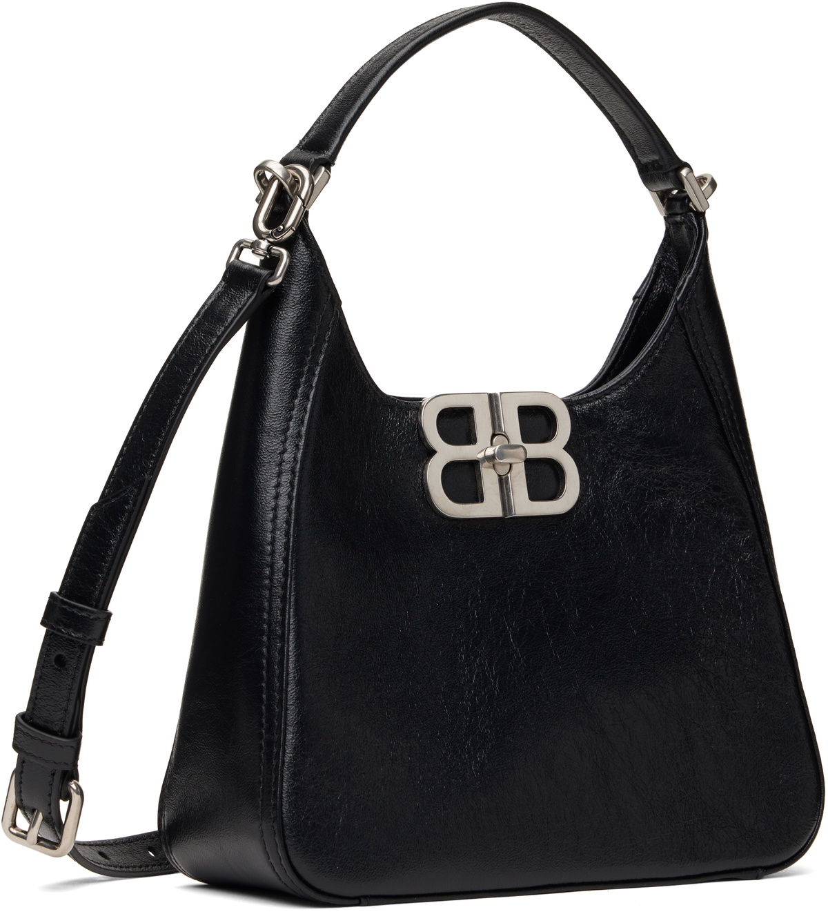 Balenciaga Black BB Soft Small Bag Balenciaga