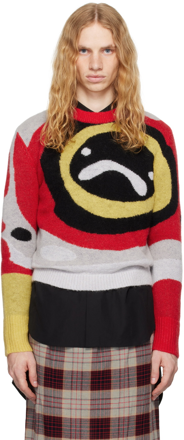 Charles Jeffrey LOVERBOY Multicolor Smiley Jumper Charles Jeffrey Loverboy