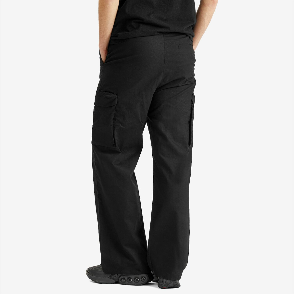 Daily Paper Men's Ripstop Cargo Pants in Black Oyster Daily Paper