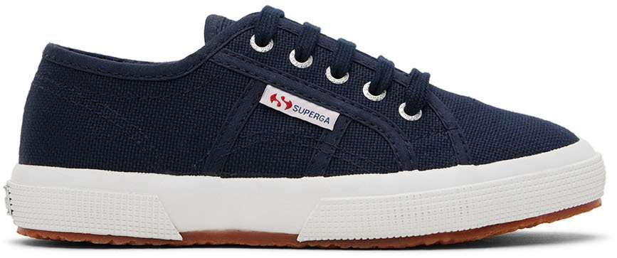Superga Kids Navy Jcot Classic Sneakers Superga