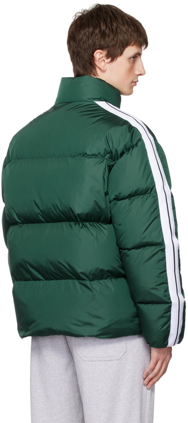 Palm Angels Green Classic Track Down Jacket Palm Angels