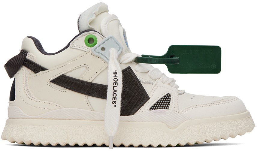Off-White White Sponge Mid Sneakers Off-White