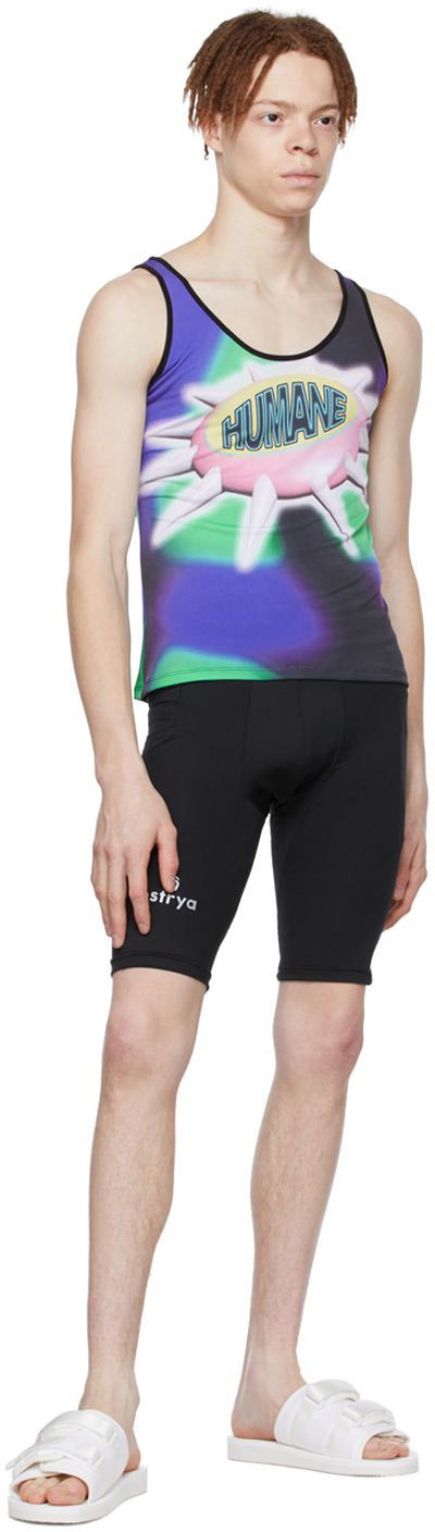 VIVENDII Purple Polyester Tank Top