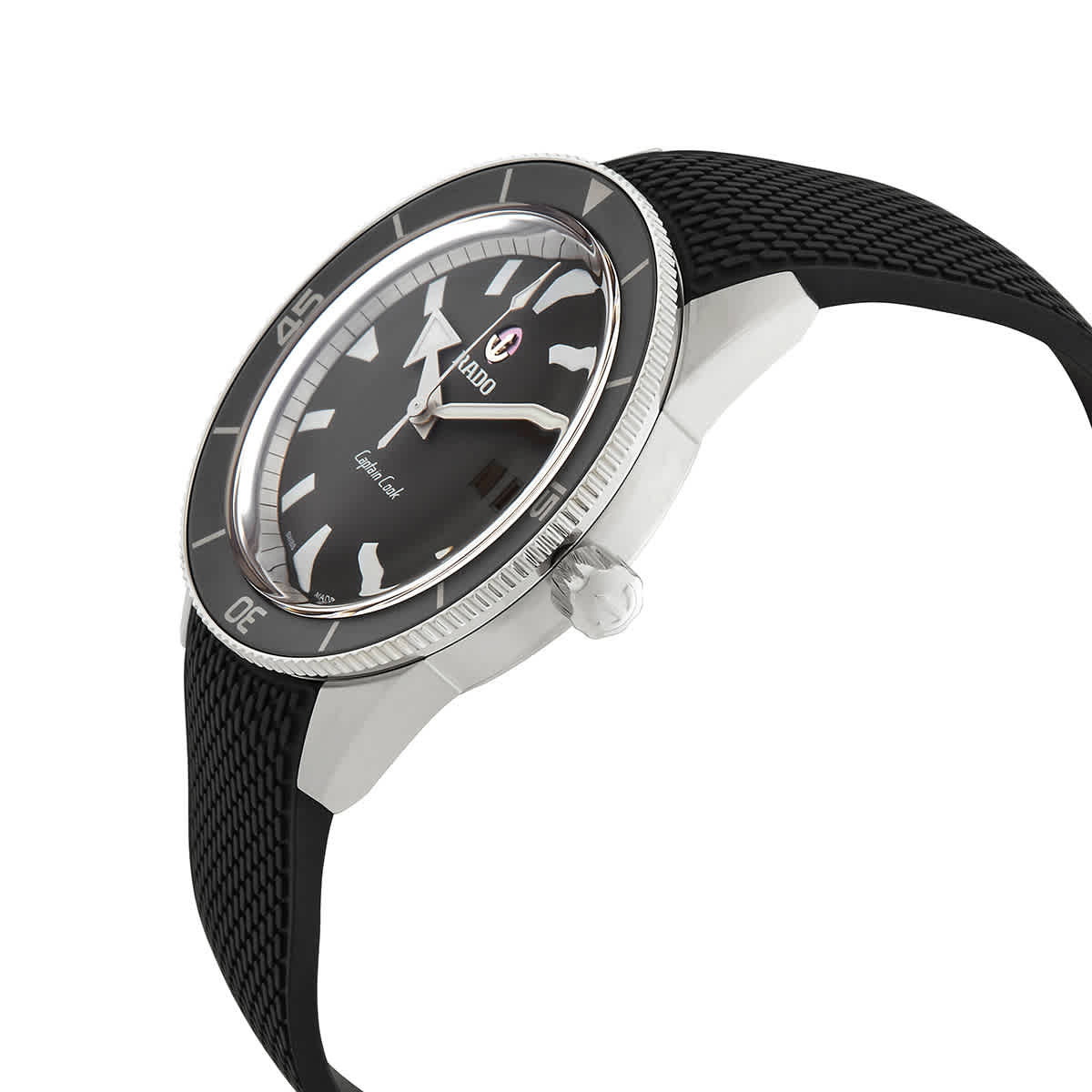 Rado Captain Cook Automatic Grey Dial Mens Watch R32505019 Rado