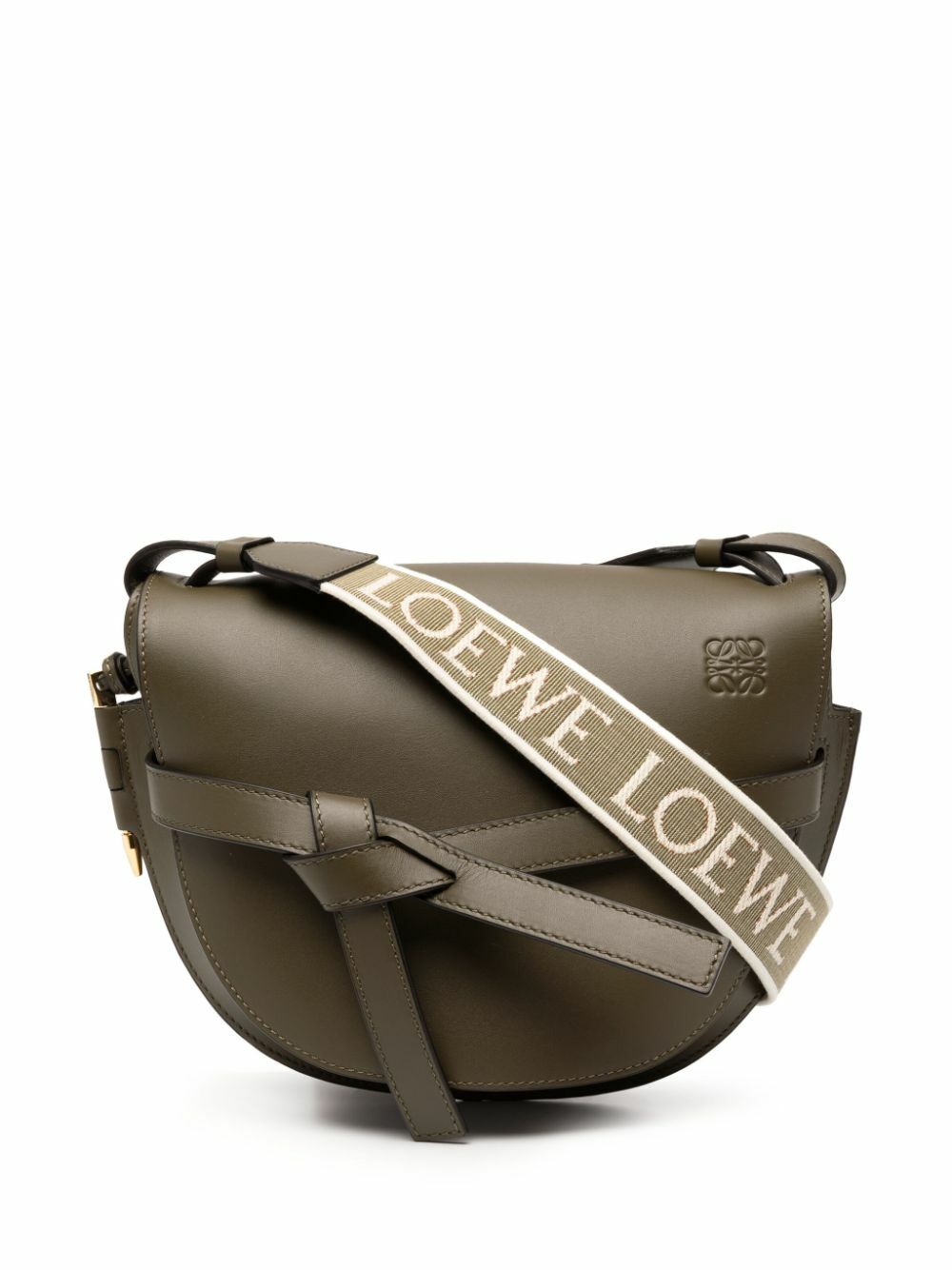LOEWE - Gate Small Leather Crossbody Bag Loewe