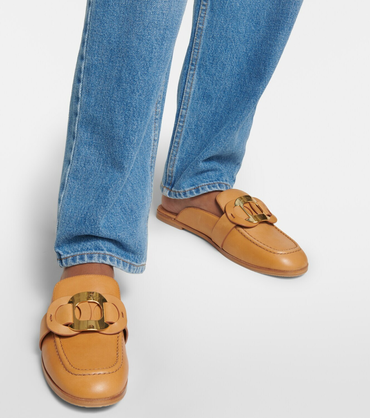 See By Chloe - Chany leather slippers See by Chloe