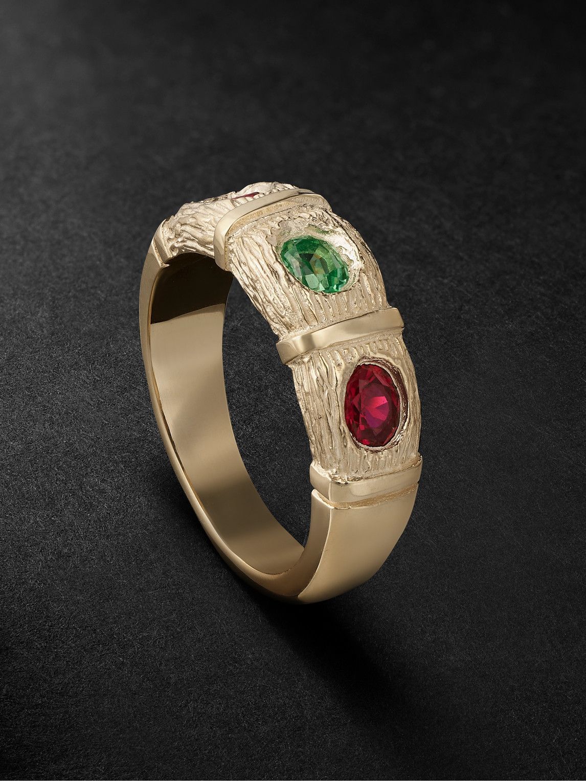 Bleue Burnham - 9-Karat Gold Sapphire Ring - Gold Bleue Burnham