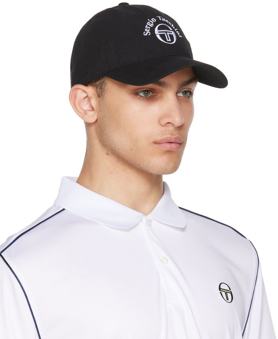 Sergio Tacchini Black Arch Type Cap Sergio Tacchini