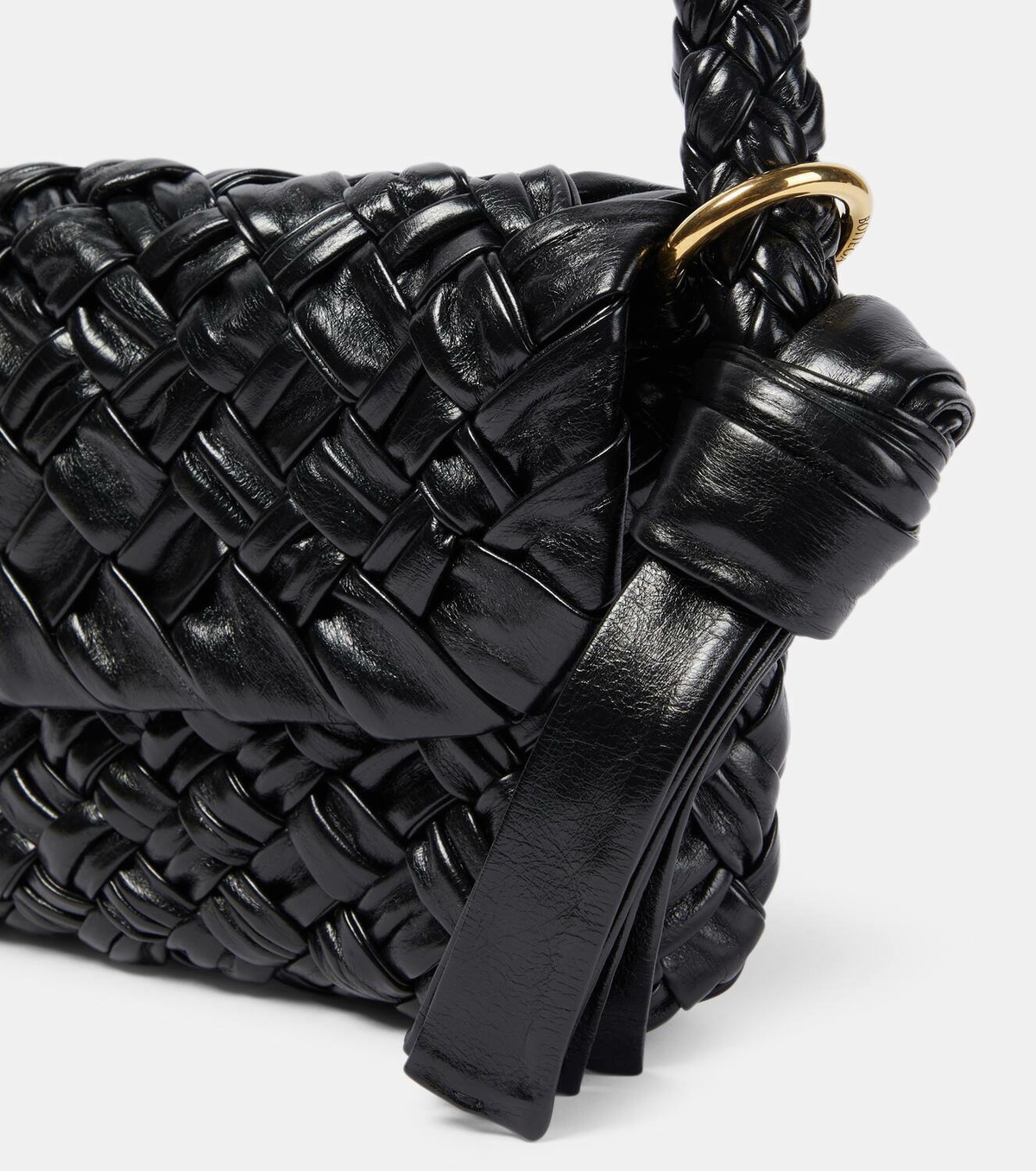 Bottega Veneta Kalimero Città Small leather shoulder bag Bottega Veneta