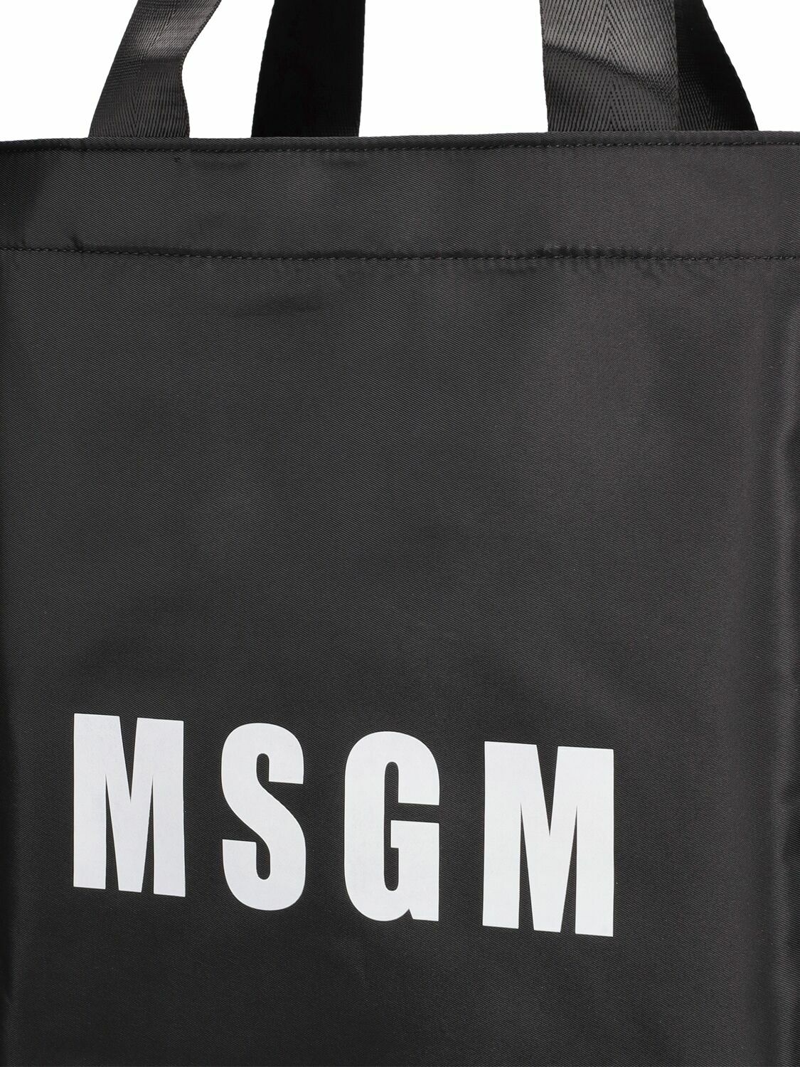 MSGM - Nylon Logo Tote Bag MSGM