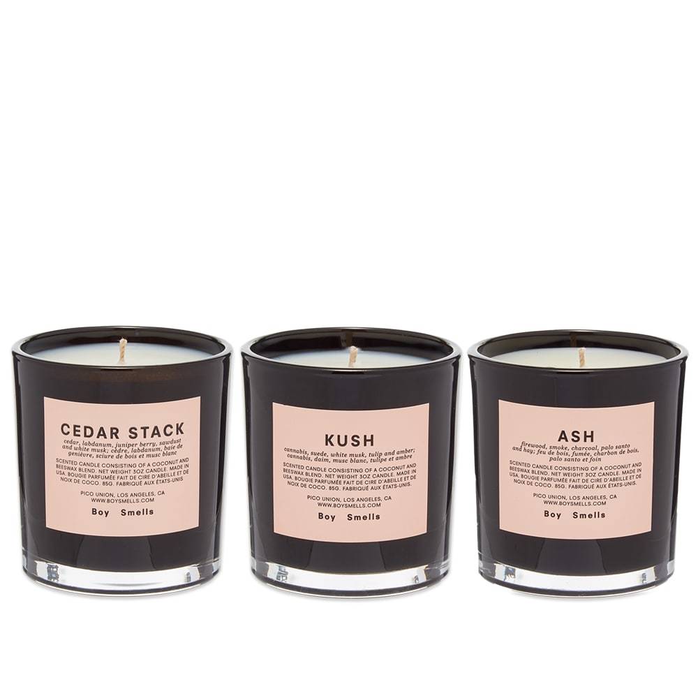 Boy Smells Core Trio Set - Kush, Ash, Cedar Stack Boy Smells