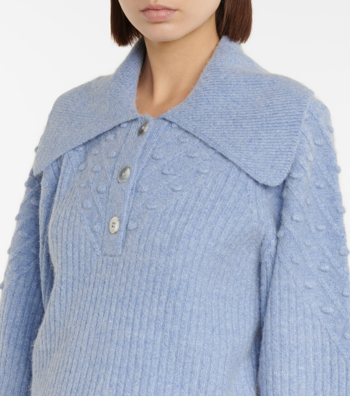 Simkhai - Jasmin ribbed and cable-knit sweater Simkhai