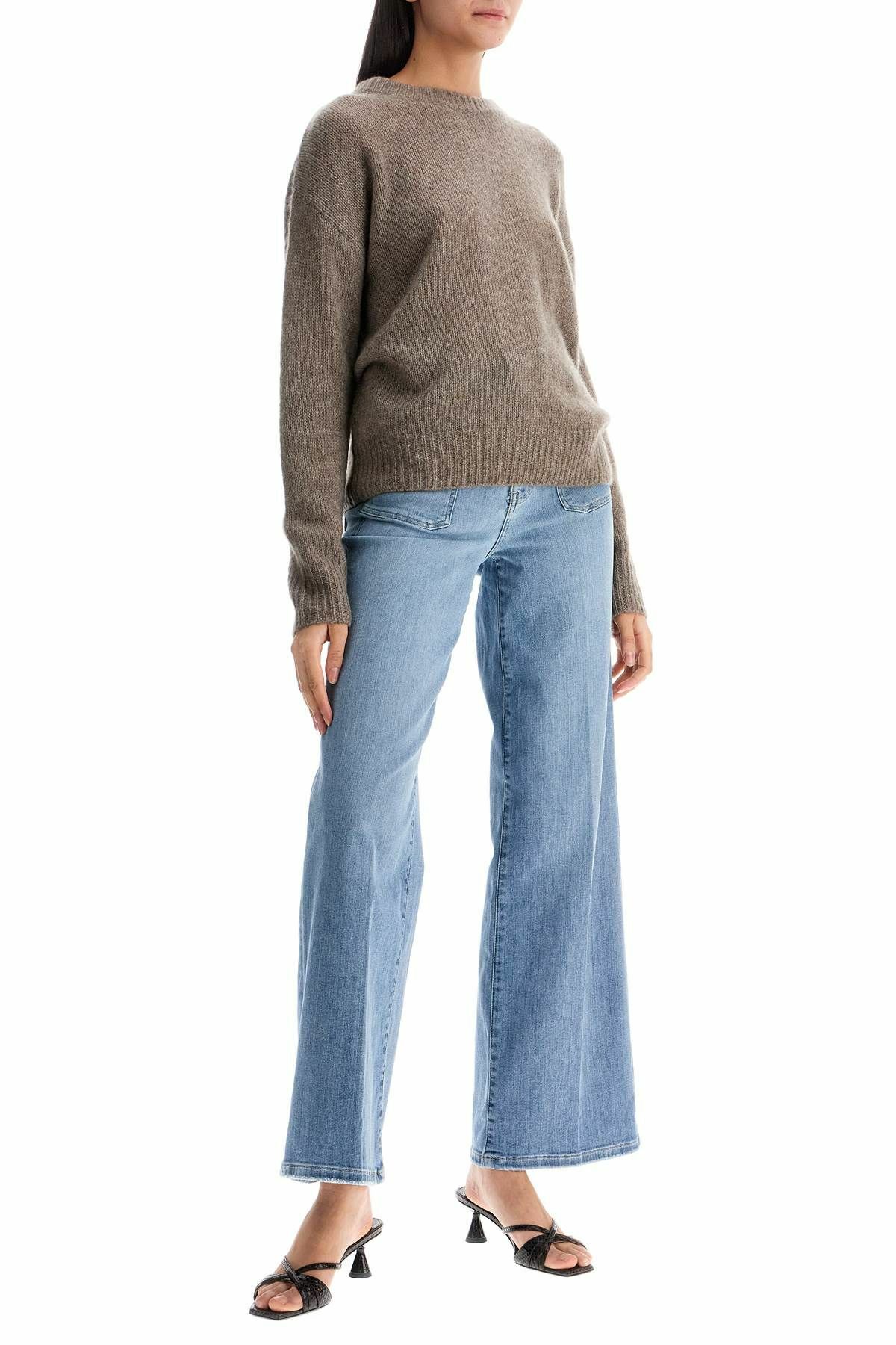 LISA YANG cashmere and silk lova pullover Neutro Lisa Yang