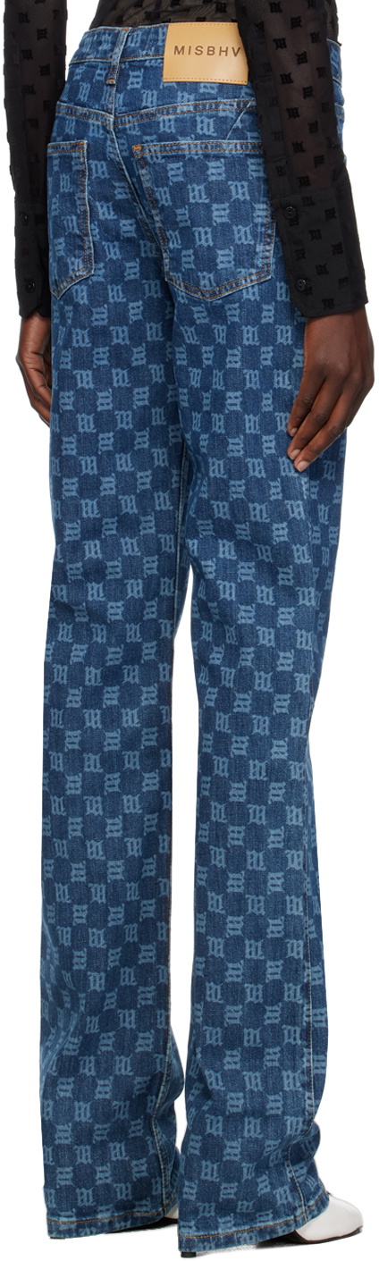MISBHV Blue Monogram Jeans MISBHV