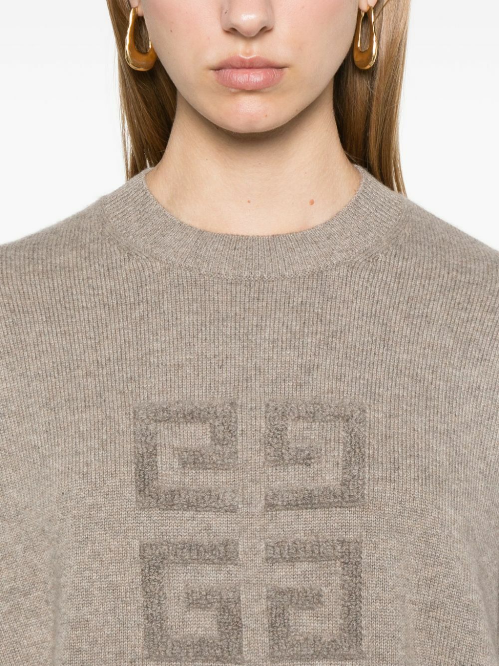 Givenchy Neutral 4G Sweater Givenchy