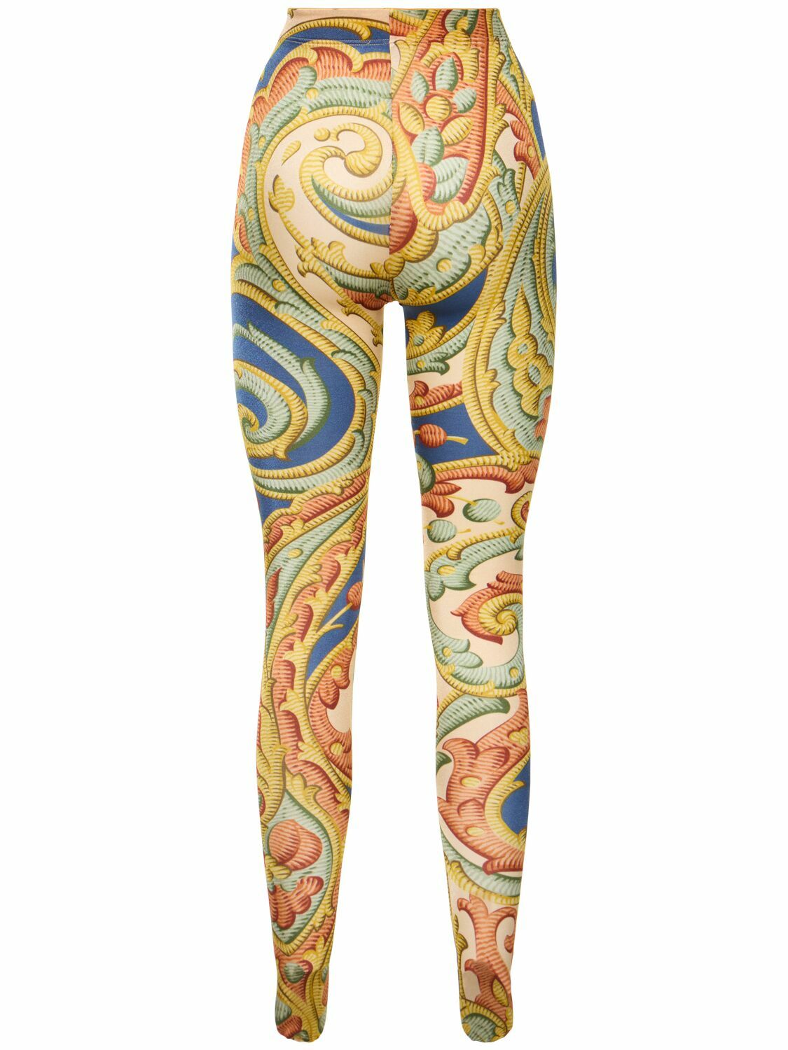 WOLFORD Wolford X Etro Ornate Patterned Leggings Wolford