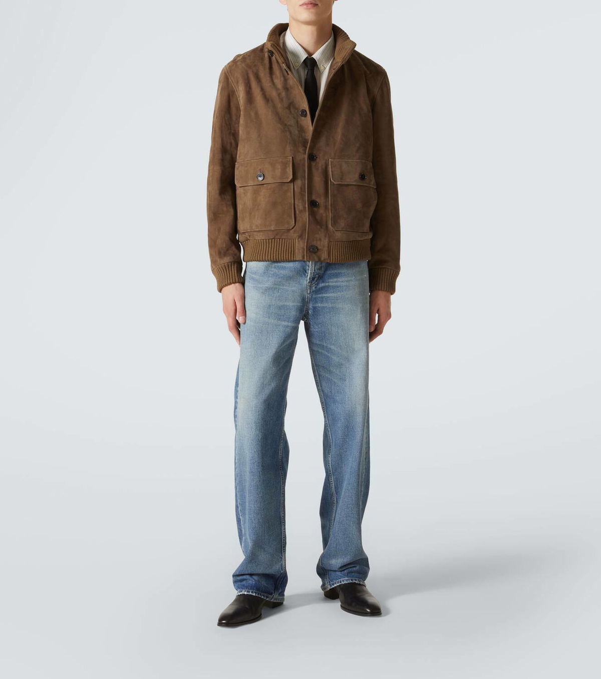 Frame Suede bomber jacket Frame Denim