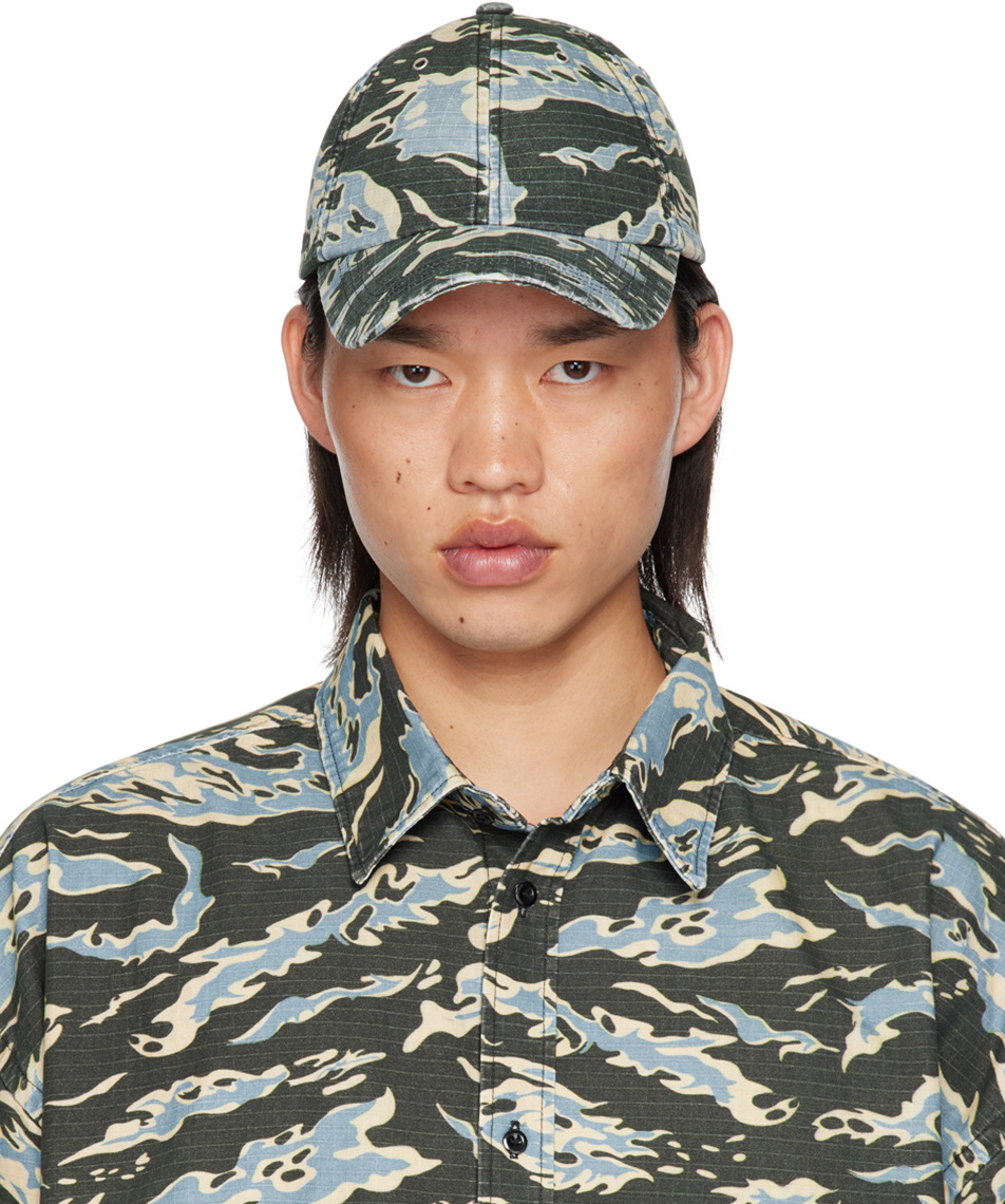 Acne Studios Multicolor Printed Cap Acne Studios