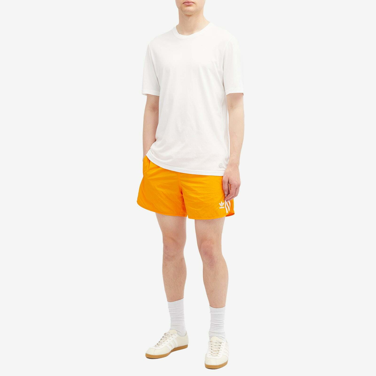 Adidas Men's Sprinter Shorts in Eqt Orange adidas