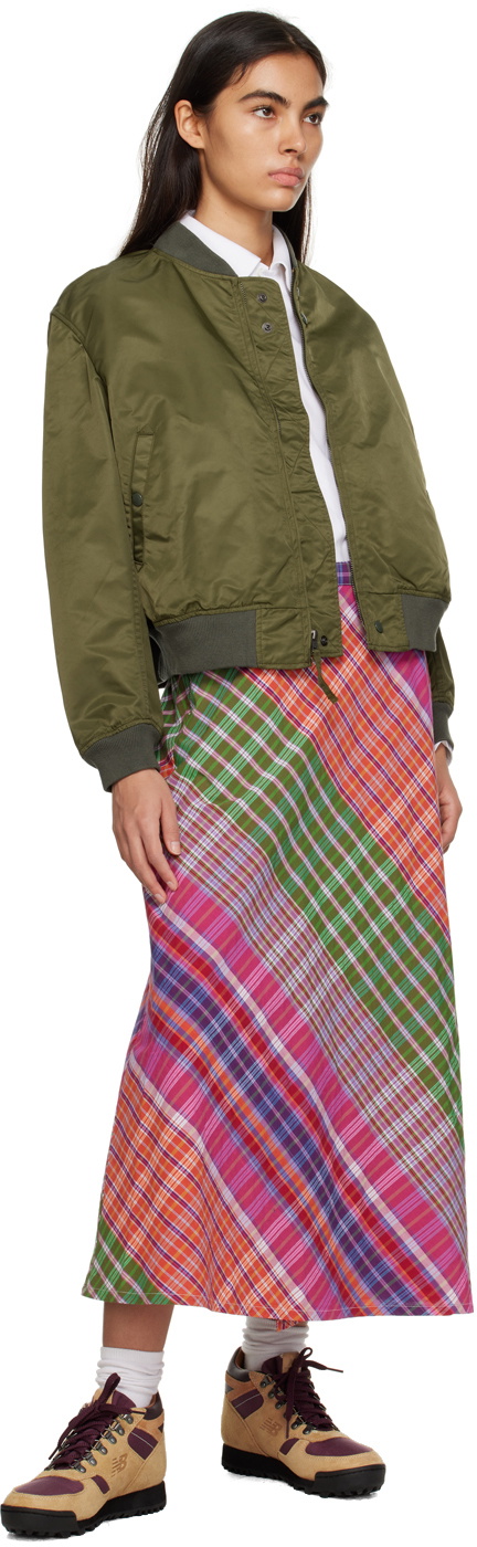 Engineered Garments Multicolor Wrap Midi Skirt Engineered Garments