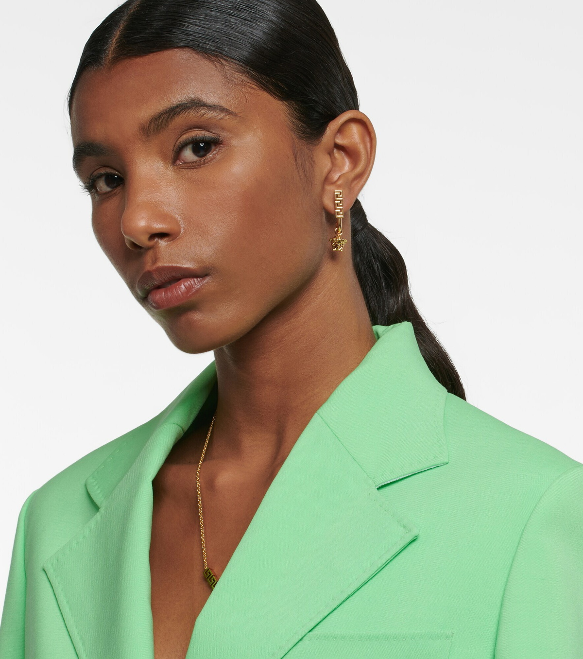 Versace - Medusa and Greca earrings Versace