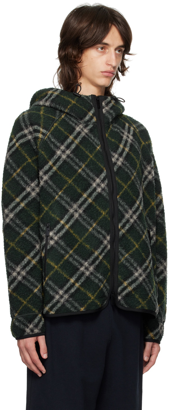 Burberry Green Check Jacket Burberry