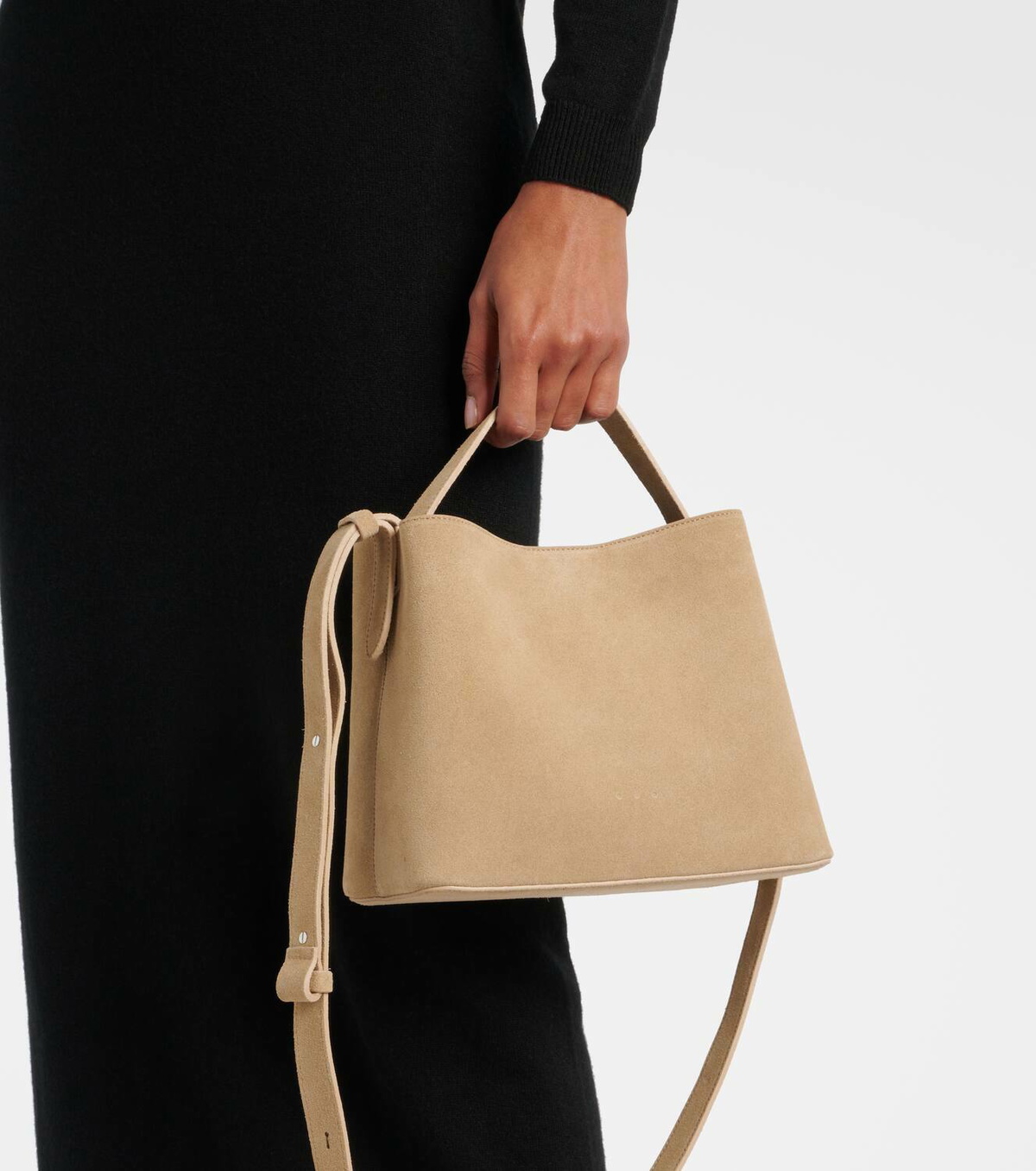 Aesther Ekme Sac Mini suede tote bag Aesther Ekme