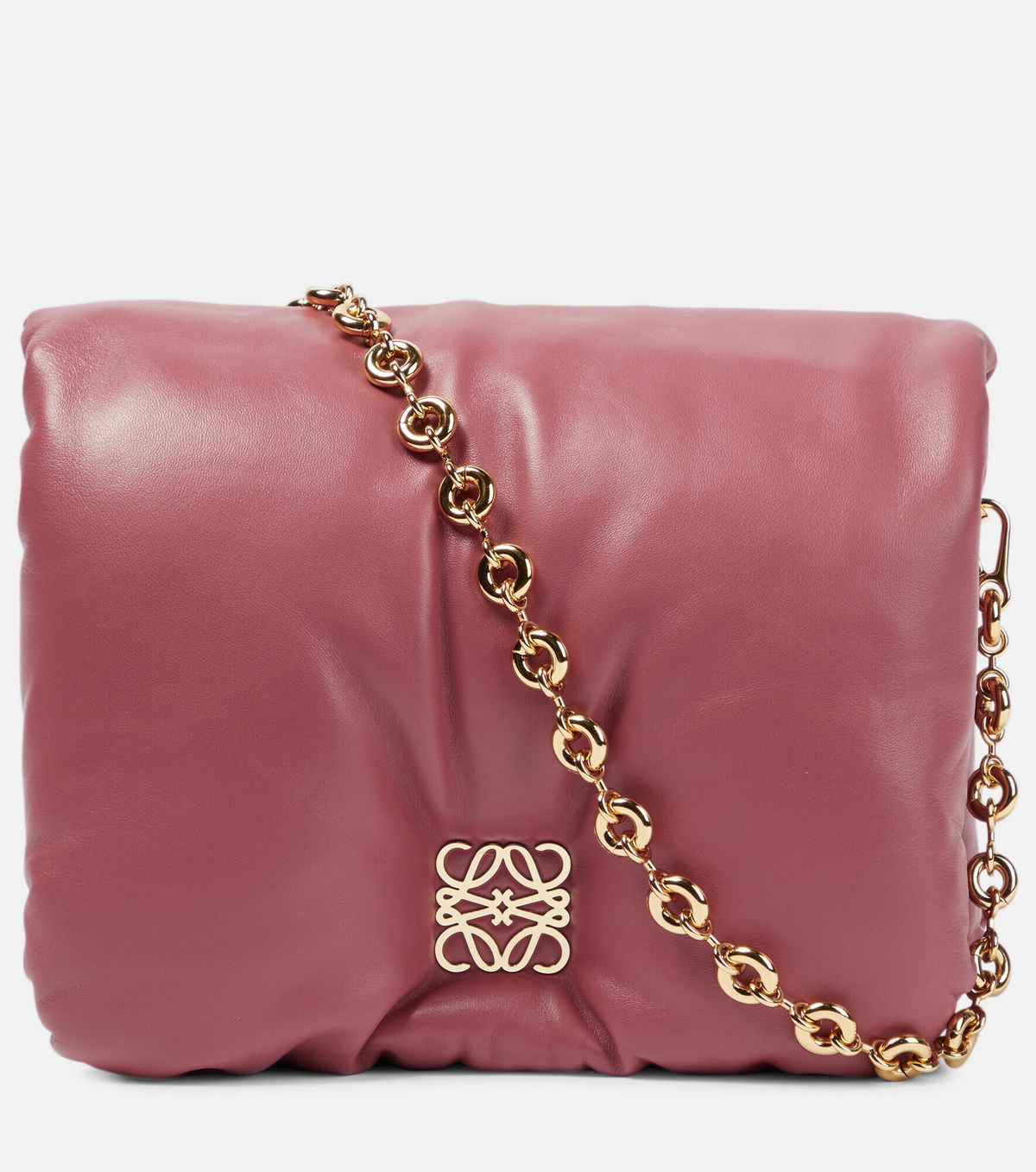 Loewe - Goya Puffer Small leather shoulder bag Loewe