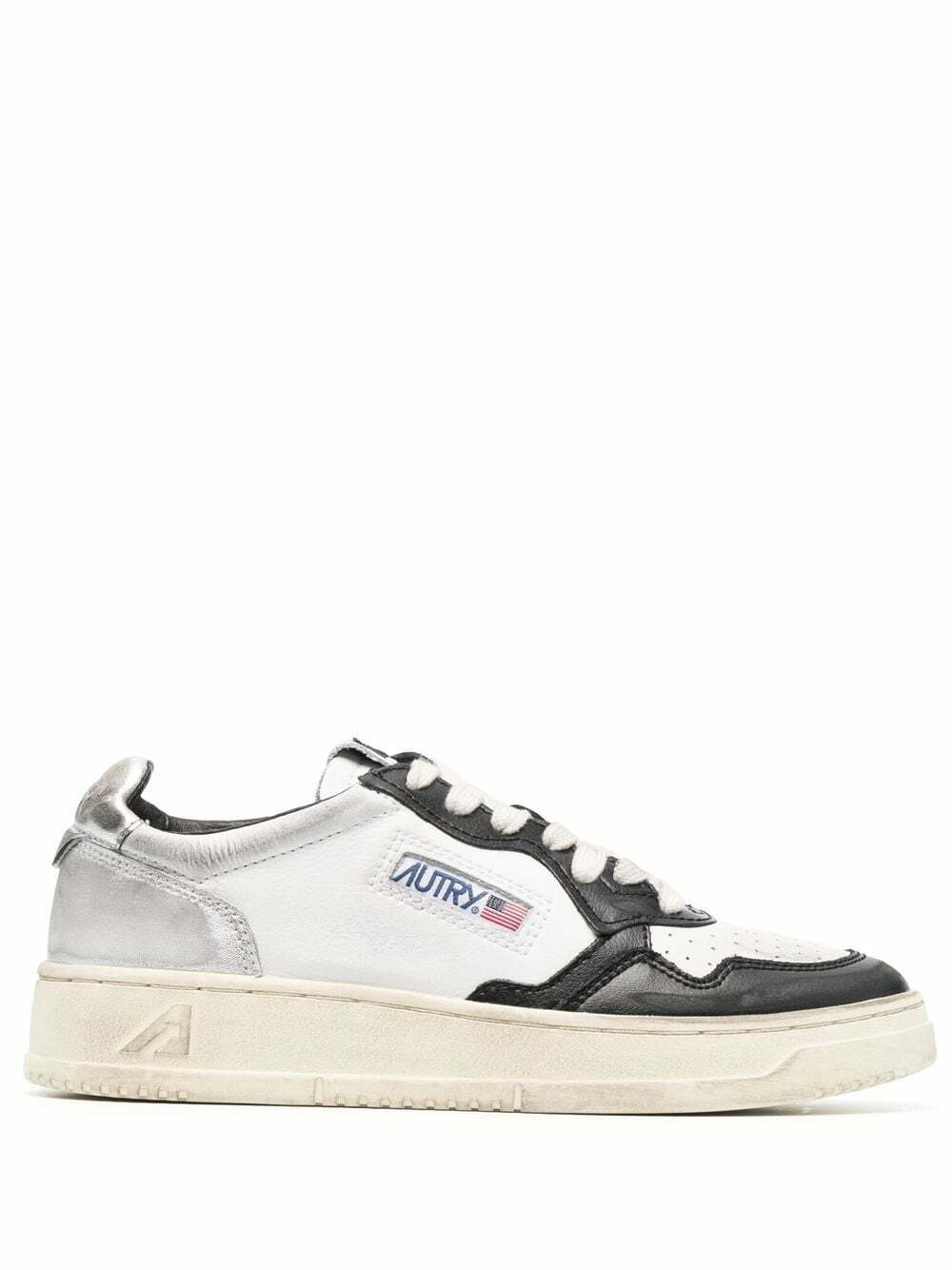 AUTRY - Super Vintage Low Leather Sneakers Autry