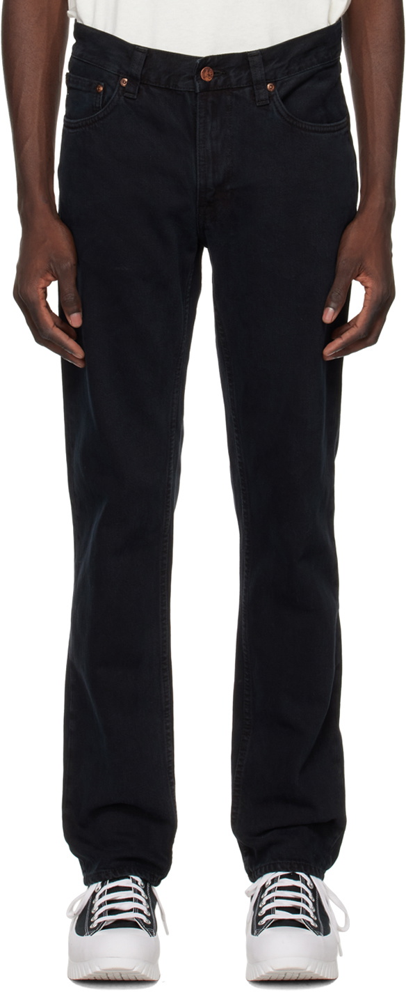 Nudie Jeans Black Gritty Jackson Jeans Nudie Jeans Co