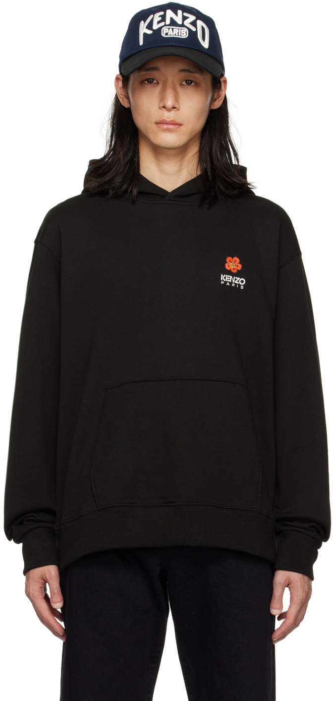 Kenzo Black Kenzo Paris Boke Flower Hoodie Kenzo