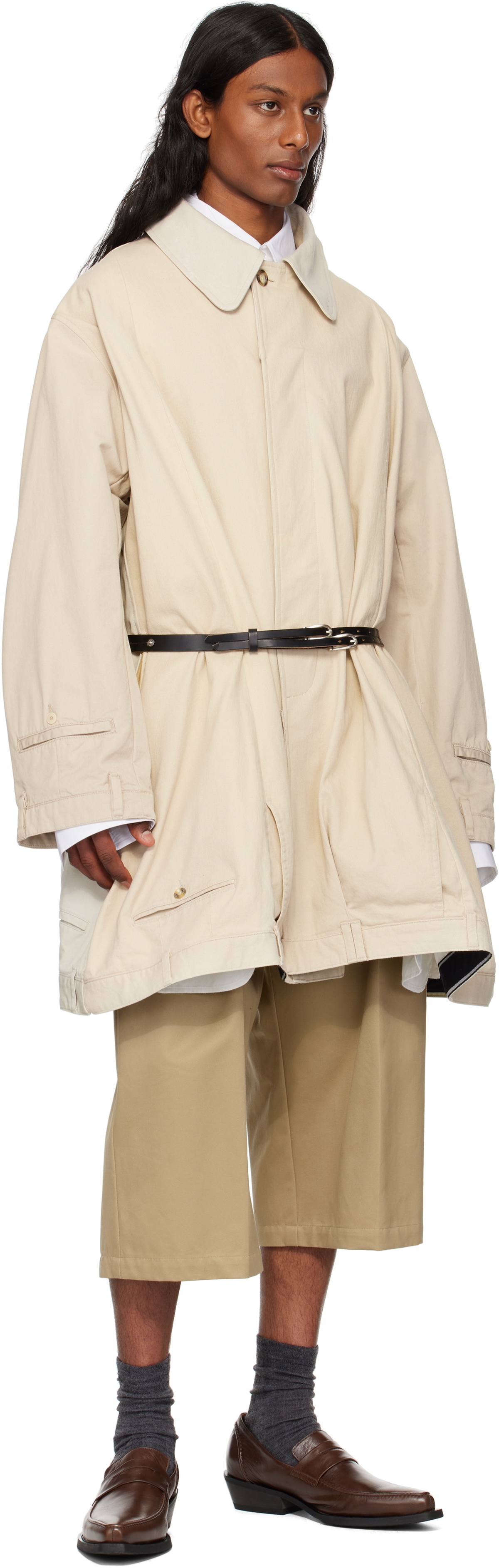HODAKOVA Upside Down Trench Coat HODAKOVA