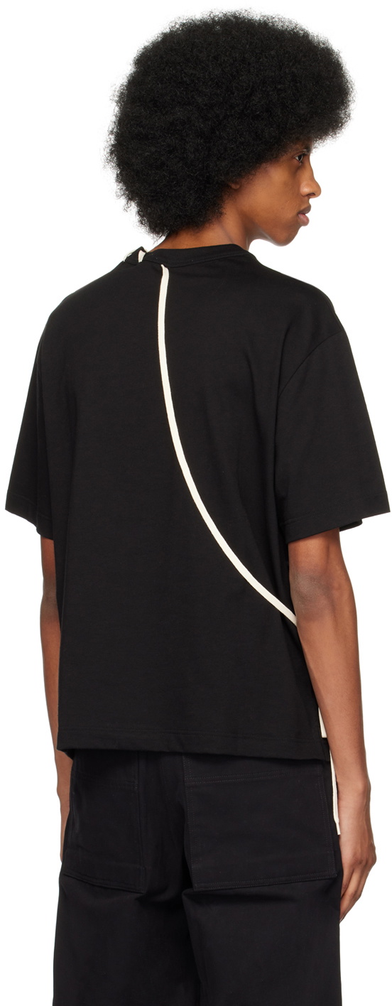 Craig Green Black Laced T-Shirt Craig Green