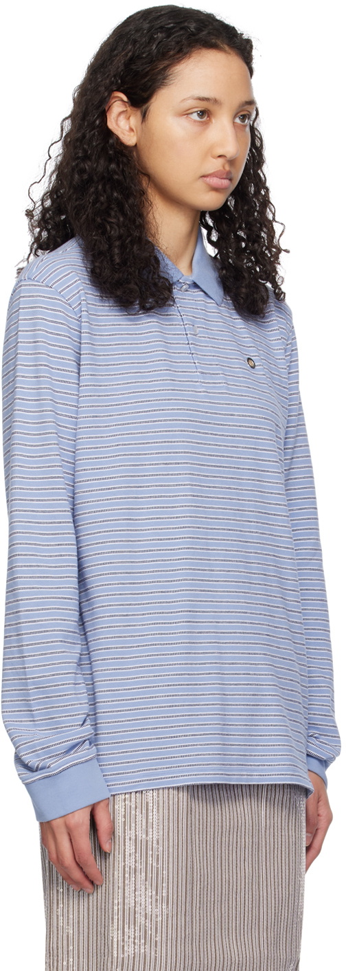 Saks Potts Blue Serena Polo Saks Potts