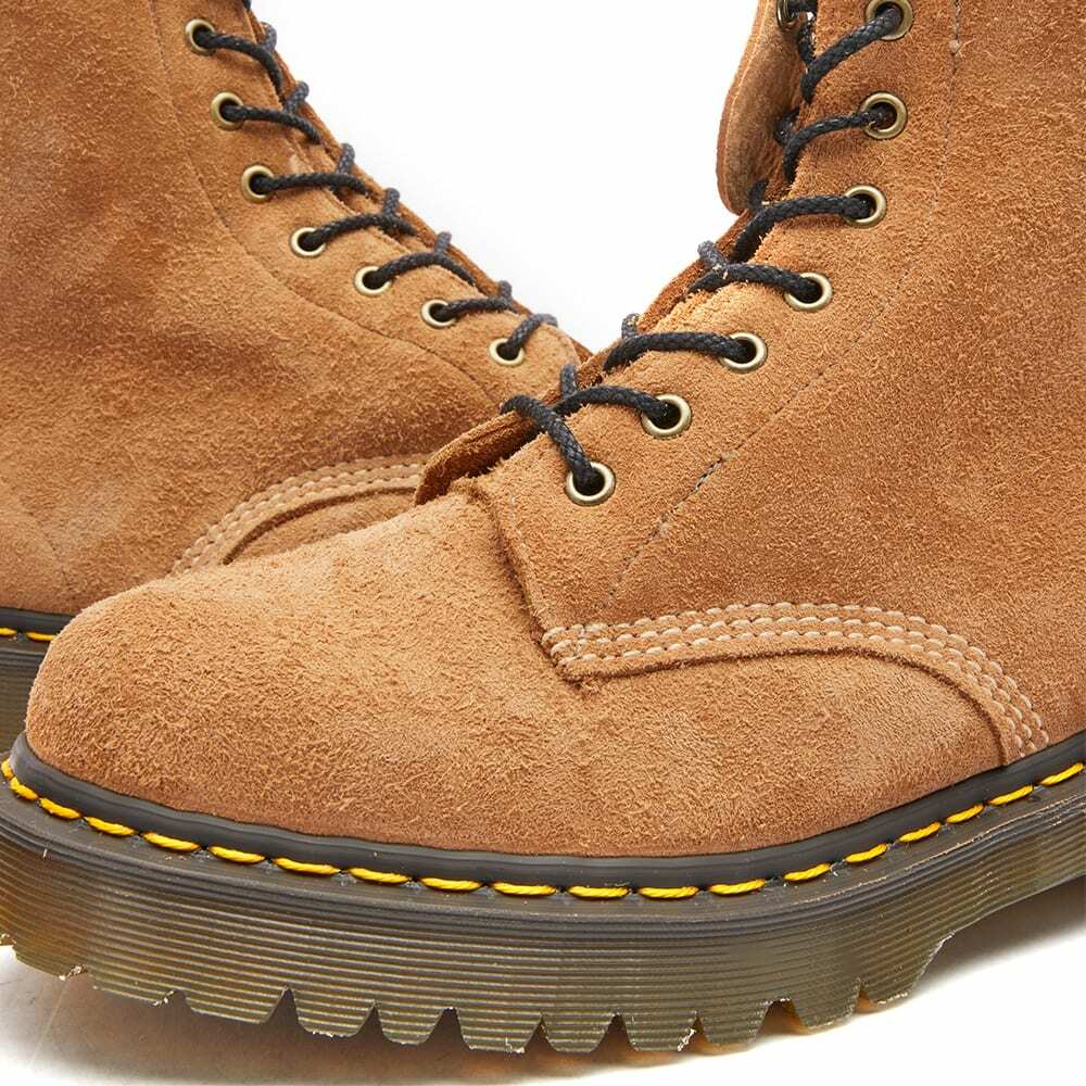 Dr. Martens Men's 1460 Pascal Bex 8 Eye Boot in Sandy Tan Tufted Suede Dr. Martens