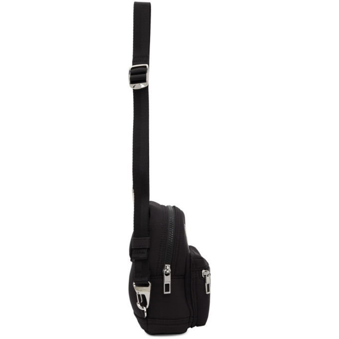 Kenzo Black Mini Neoprene Kampus Backpack Kenzo